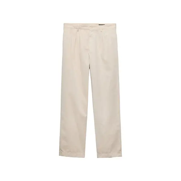 Prada Neutrals Trousers Wide-leg Trousers