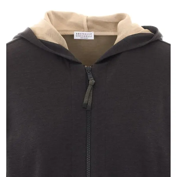 Brunello Cucinelli Cotton Silk Topwear - Gray