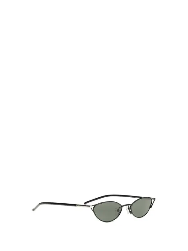 Alexander McQueen Slim Cat-eye Sunglasses - Black
