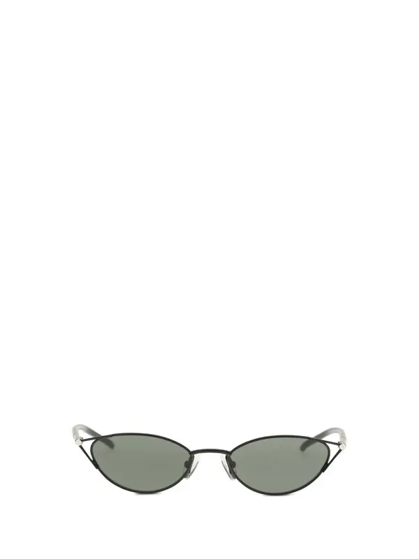 Alexander McQueen Slim Cat-eye Sunglasses - Black