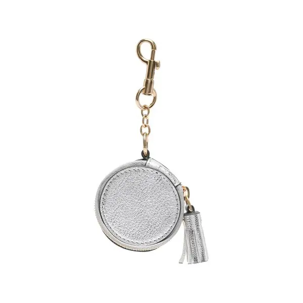 ANYA HINDMARCH Leather Keyrings & Chains - Silver