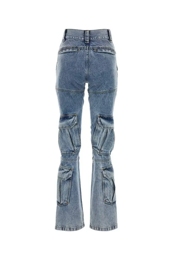 Givenchy Denim Cargo Jeans - Blue