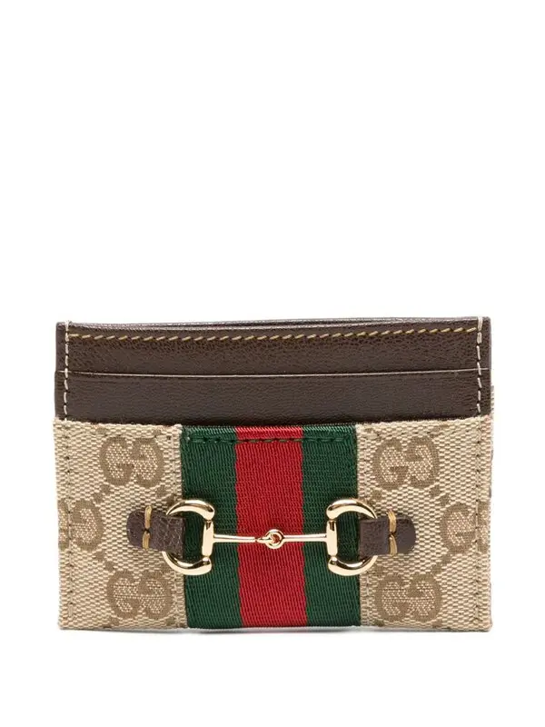 Gucci Horsebit Card Case - Multicolor