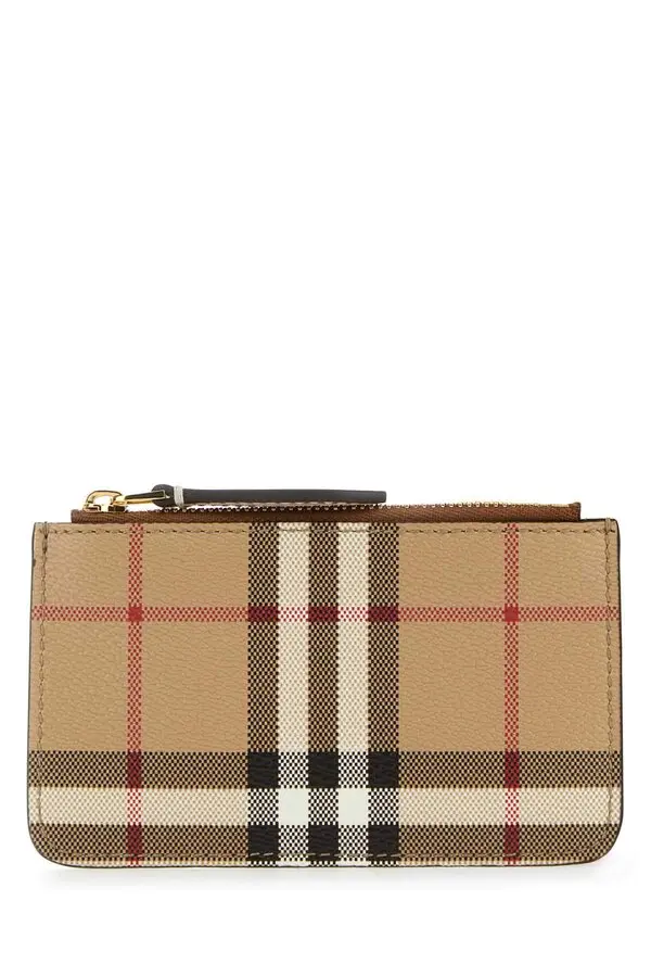 Burberry Printed Canvas Coin Purse - Multicolor