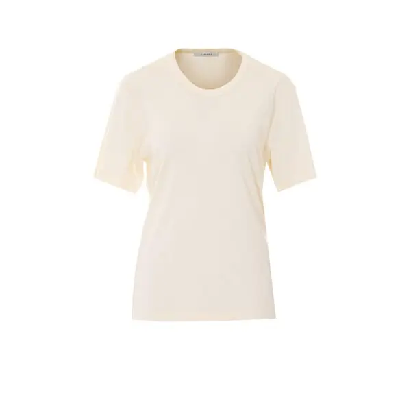 LEMAIRE Rib T-shirt - White