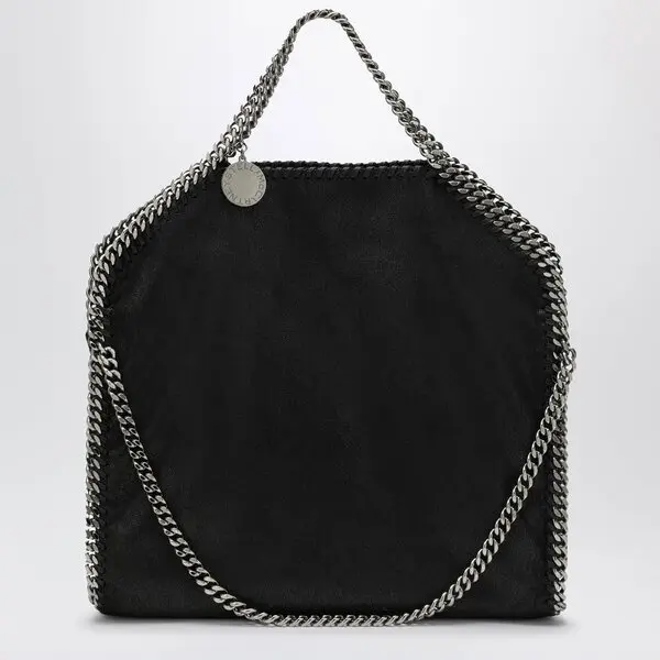 Stella McCartney Falabella Fold Over Bag - Black
