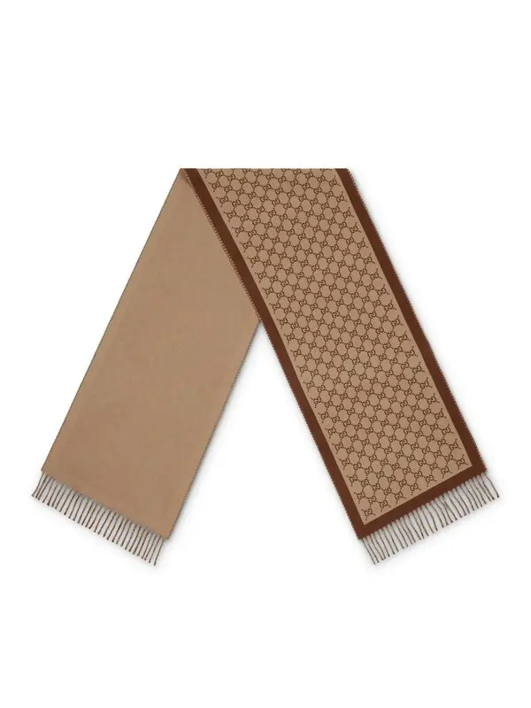 Gucci Gg Wool Scarf