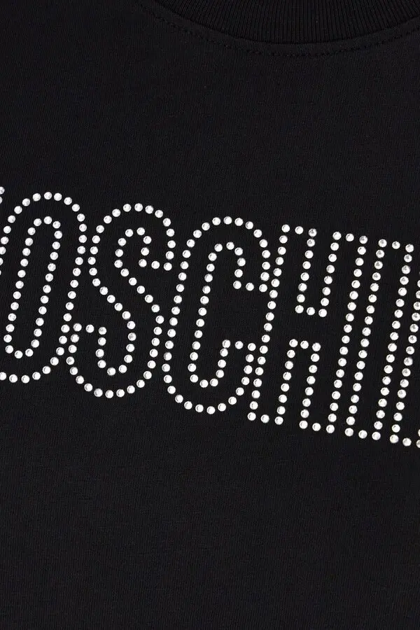 Moschino Embellished Logo T-shirt