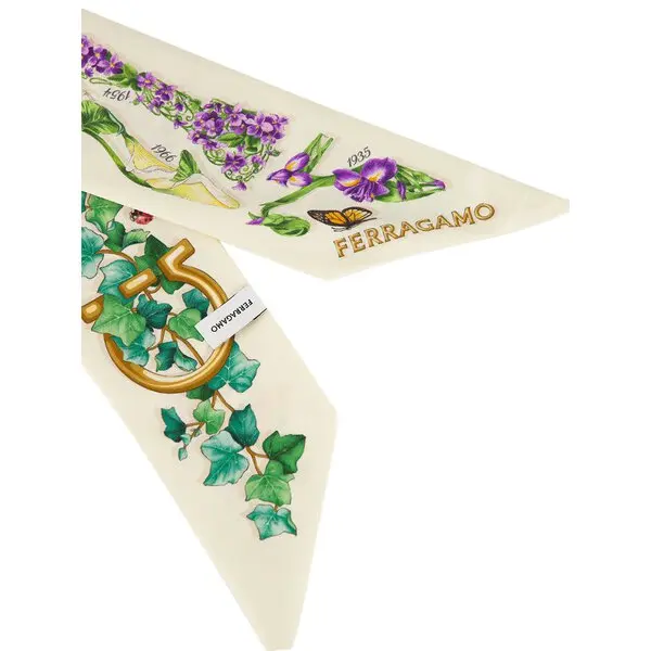 FERRAGAMO Neutrals Scarves