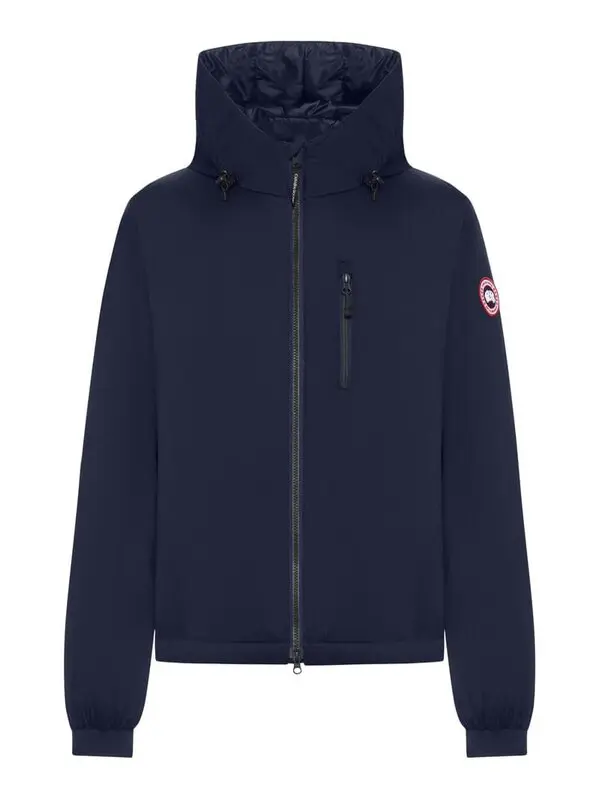 Canada Goose Lodge Hooded Jacket - Blue