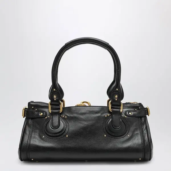 Chloé Black Paddington Bag - Blue