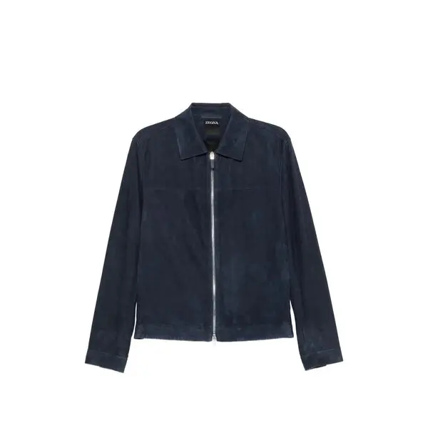 Zegna Jackets Leather Jackets