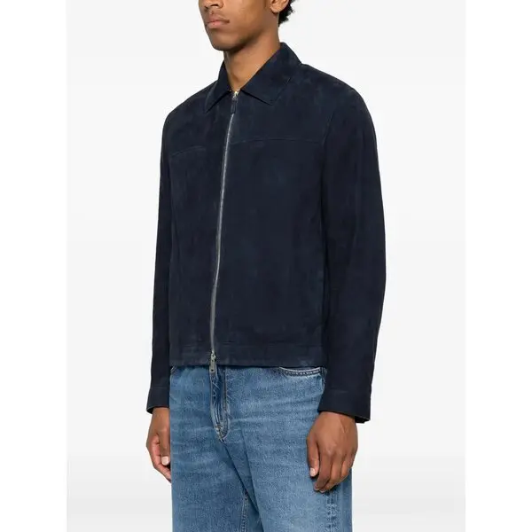 Zegna Jackets Leather Jackets