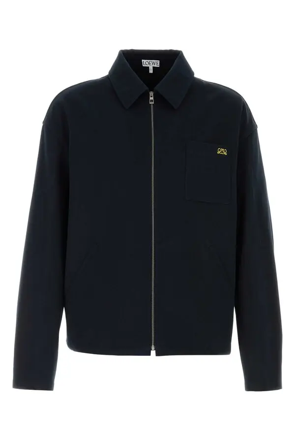 Loewe Navy Cotton Jacket