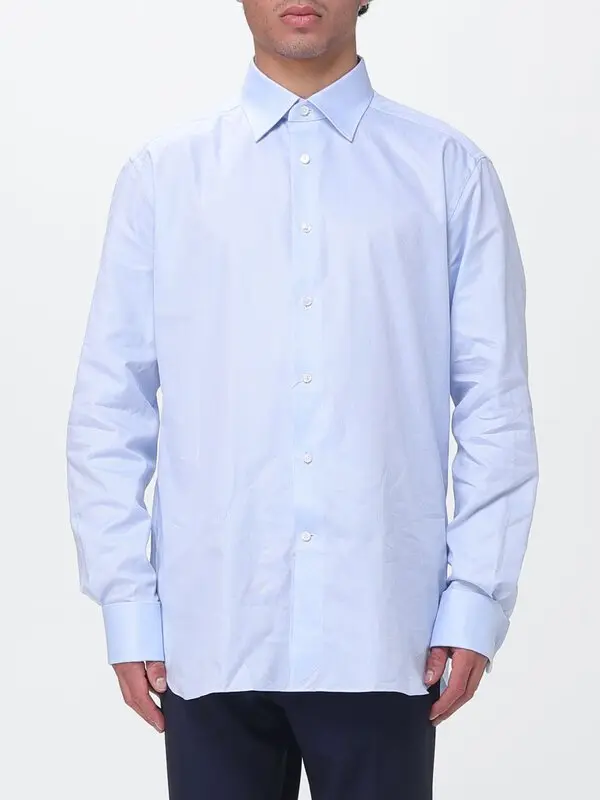Zegna Cotton Poplin Classic Shirt
