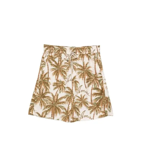 Amiri Neutrals Shorts Deck Shorts - Cream