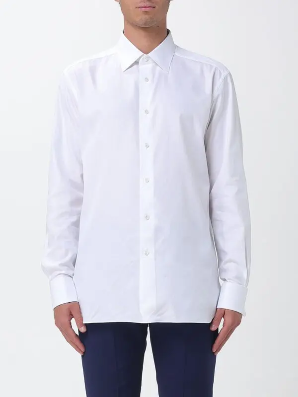Zegna Cotton Poplin Classic Shirt