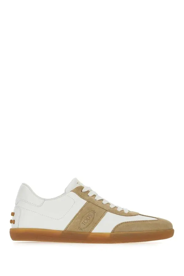 TOD'S Leather And Suede Sneakers - Multicolor