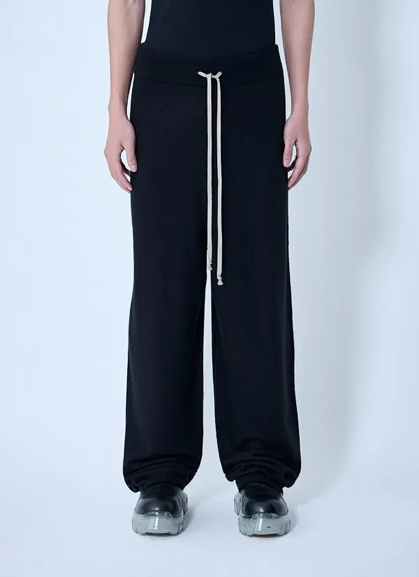 Rick Owens Drawstring Track Pants - Black