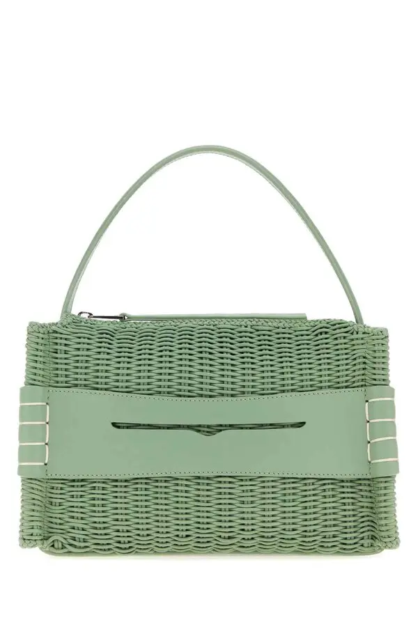 JW Anderson Leather Handbag - Green