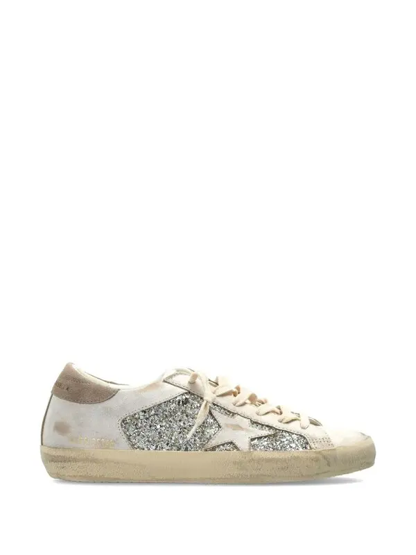 GOLDEN GOOSE Super Star Leather Sneakers - Multicolor