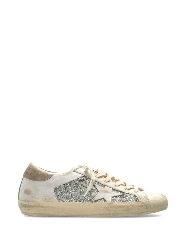GOLDEN GOOSE Super Star Leather Sneakers - Multicolor