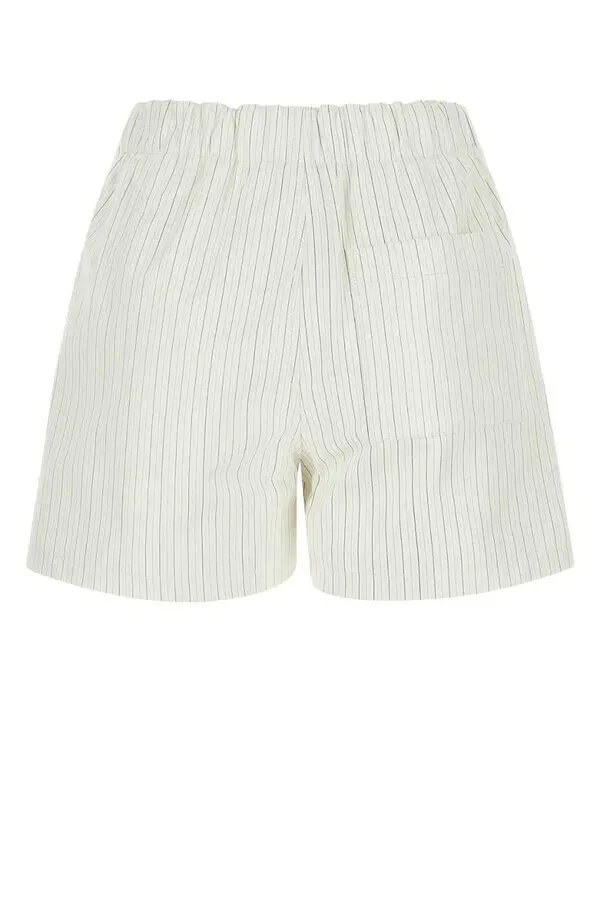 Bottega Veneta Printed Leather Shorts
