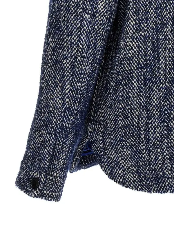 Etro Chevron Wool Blend Jacket