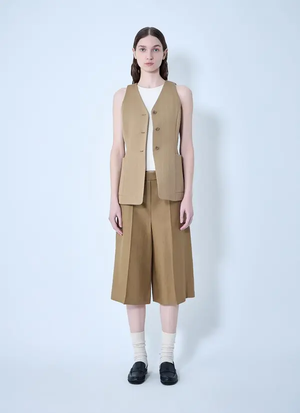 Max Mara Tailored Vest With Button Fastening