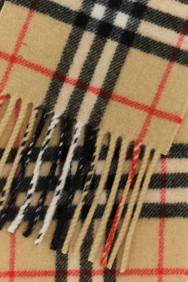 Burberry Embroidered Cashmere Scarf
