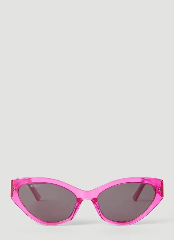 Balenciaga Flat Cat Eye Sunglasses - Pink