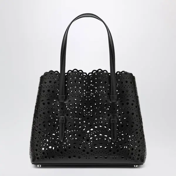 Alaïa Vienne Motif Tote Bag - Black