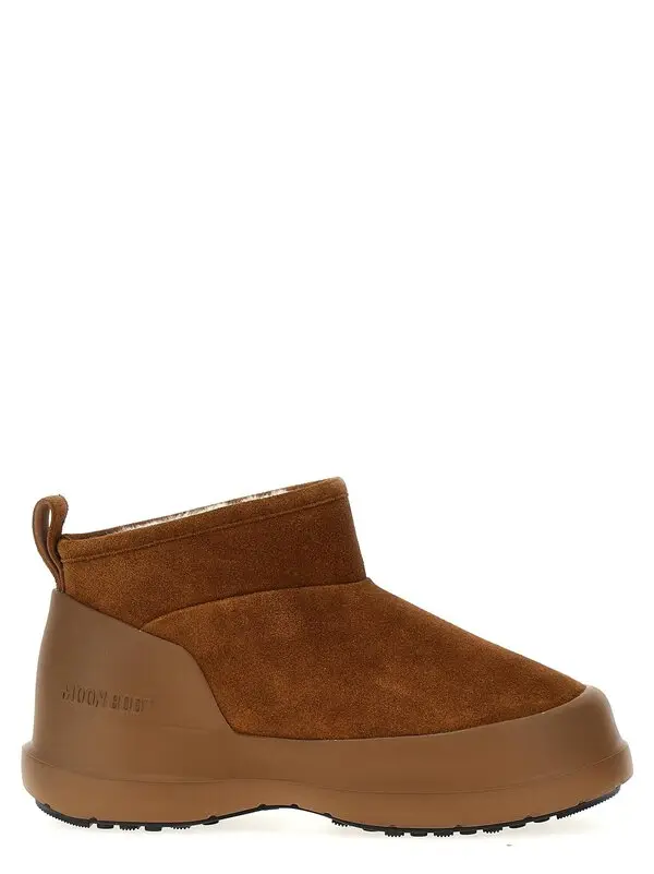 Moon Boot Luna Low' Ankle Boots - Brown