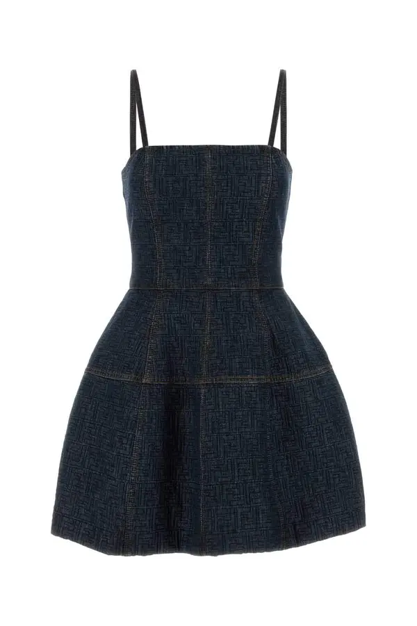 Fendi Denim Dress - Blue