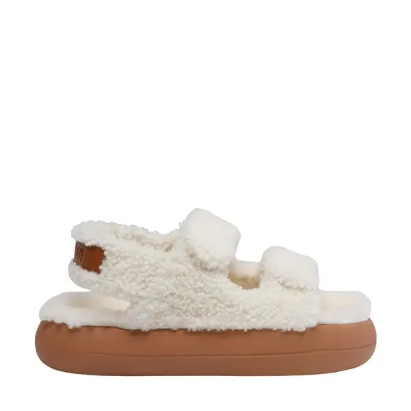 Moon Boot Shearling Sandals