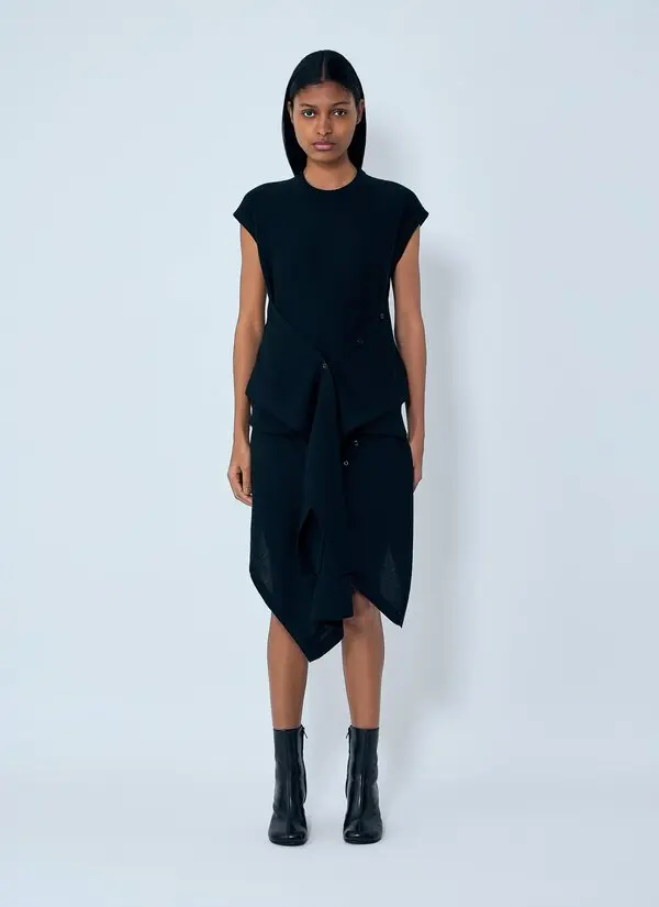 LEMAIRE Sleeveless Buttoned Top