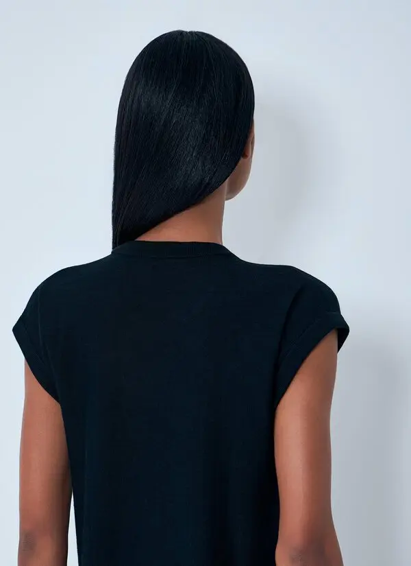 LEMAIRE Sleeveless Buttoned Top