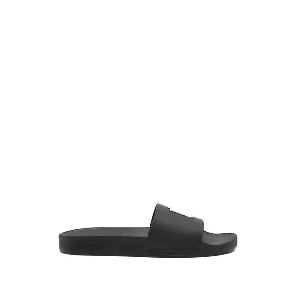 Amiri Rubber Slides - Black