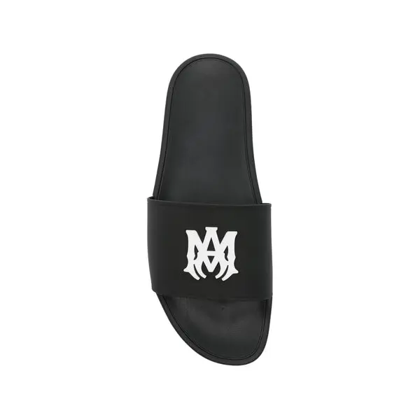 Amiri Rubber Slides - Black