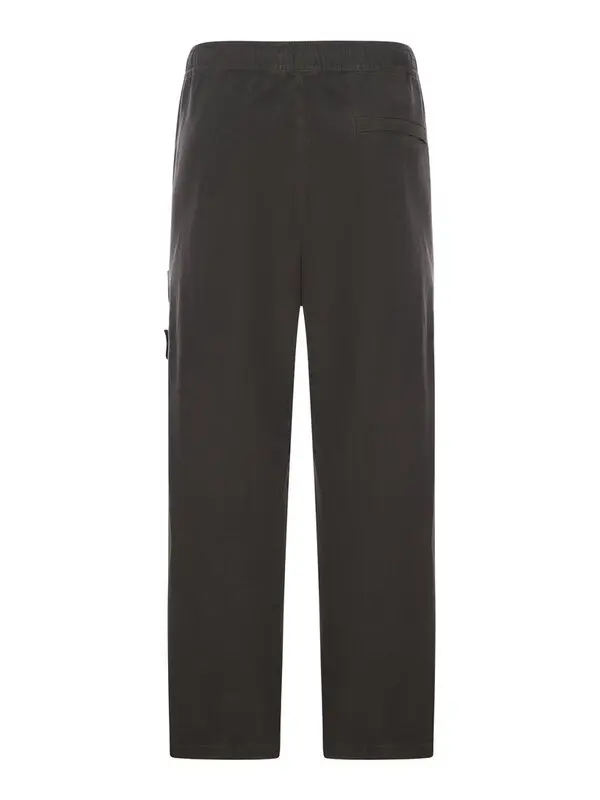 Stone Island Cotton Ripstop Cargo Trousers