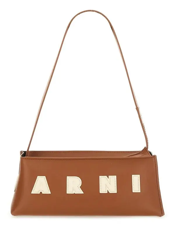 Marni Baguette Museum Bag - Brown
