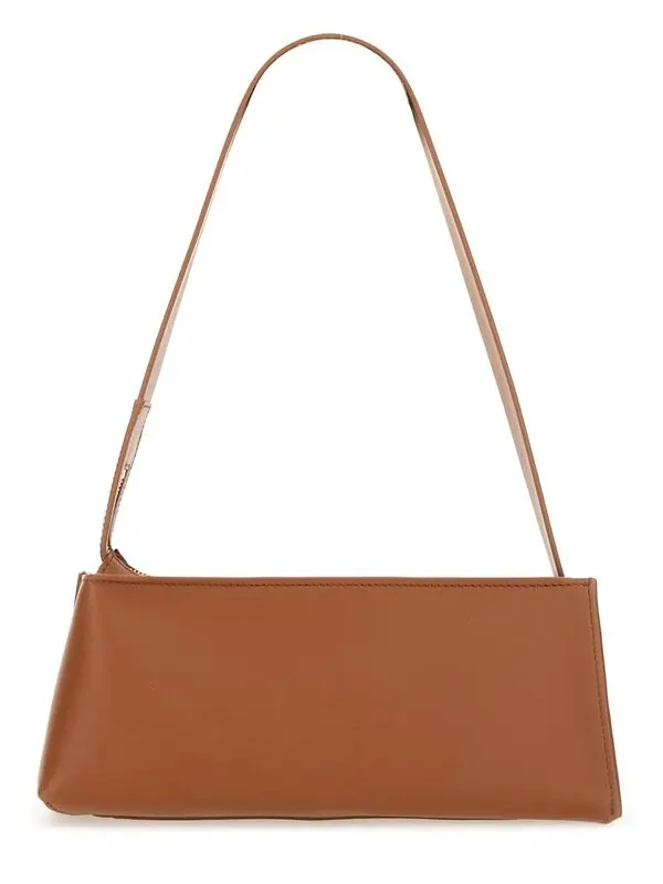 Marni Leather Baguette Museum Bag - Brown