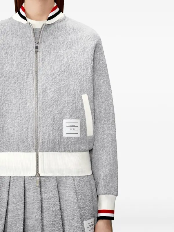 Thom Browne Rwb Cotton Bomber Jacket