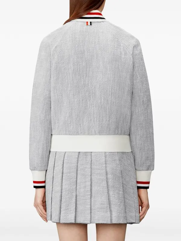 Thom Browne Rwb Cotton Bomber Jacket