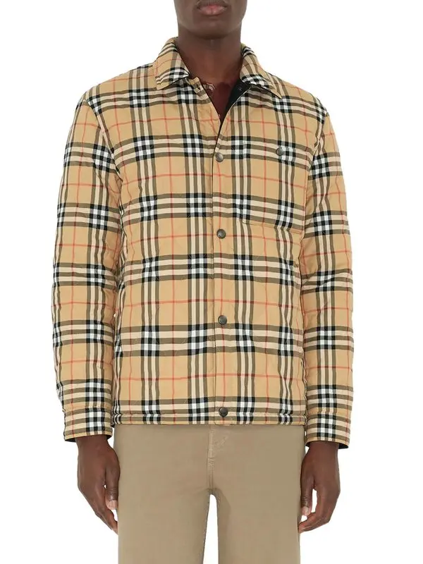 Burberry Reversible Quilted Nylon Overshirt