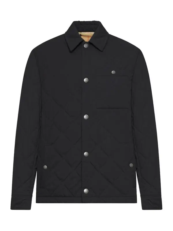 Burberry Reversible Quilted Nylon Overshirt - Multicolor