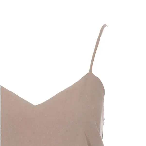 Max Mara Silk Blend V-neck Camisole - Cream