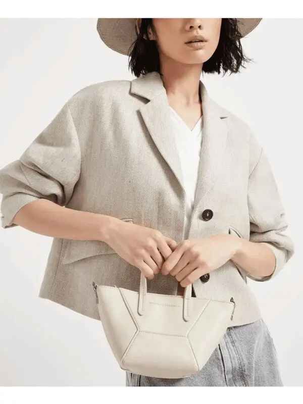 Brunello Cucinelli Leather Tote Bag - Multicolor