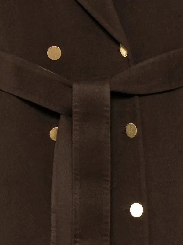 Alberta Ferretti Wool Trench
