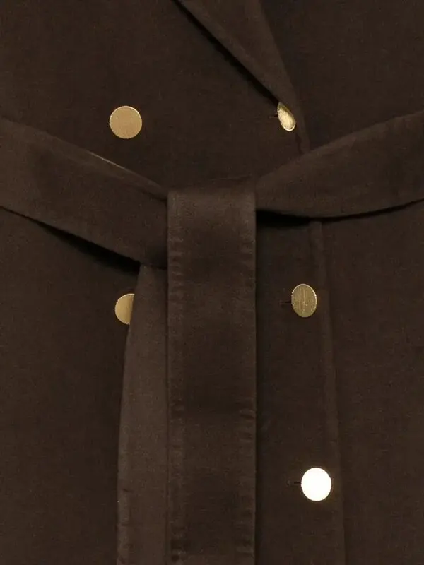 Alberta Ferretti Wool Trench Coat - Multicolor